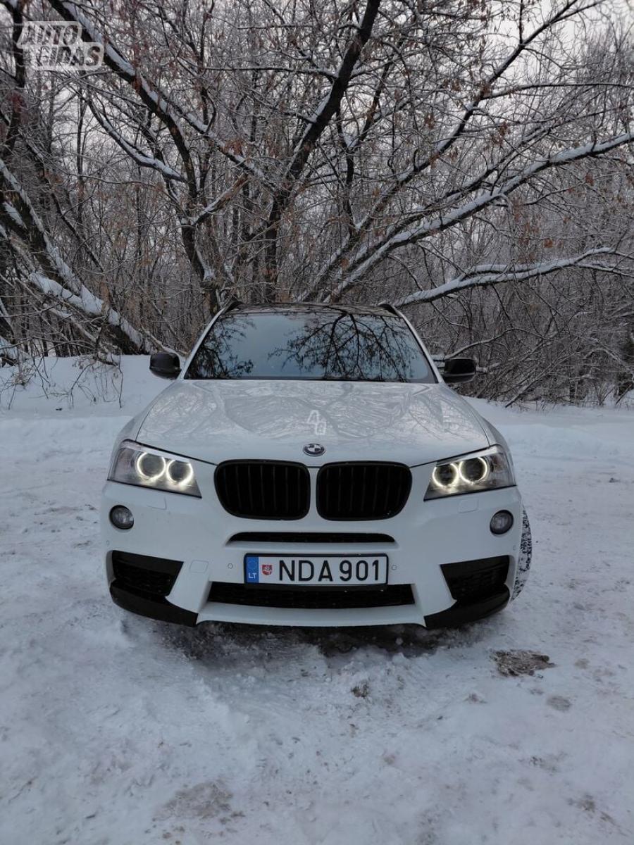 Balts BMW X3 2013 Viļņa, ar dzinēja tilpumu 3.00 L un nobraukumu 300 tūkst. km par 12000 €, foto 3 vietnē AUTOMOTO.COM.LV