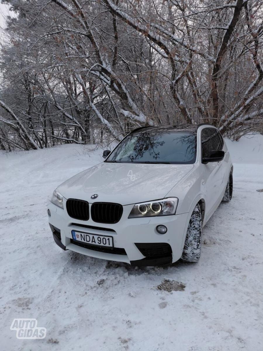 Balts BMW X3 2013 Viļņa, ar dzinēja tilpumu 3.00 L un nobraukumu 300 tūkst. km par 12000 €, foto 5 vietnē AUTOMOTO.COM.LV