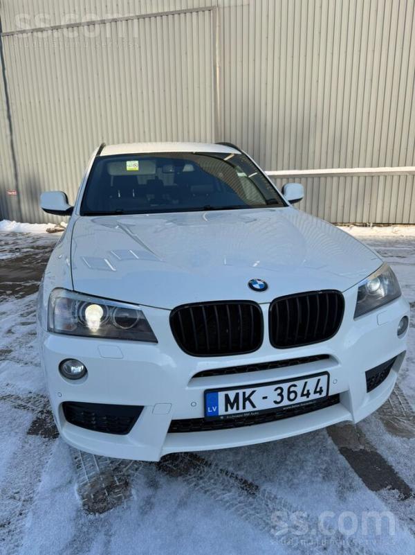 Balts BMW X3 2013 Jelgava, ar dzinēja tilpumu 2.00 L un nobraukumu 310 tūkst. km par 8999 €, foto 1 vietnē AUTOMOTO.COM.LV