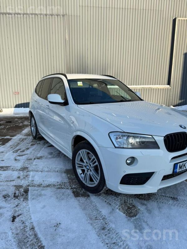 Balts BMW X3 2013 Jelgava, ar dzinēja tilpumu 2.00 L un nobraukumu 310 tūkst. km par 8999 €, foto 2 vietnē AUTOMOTO.COM.LV