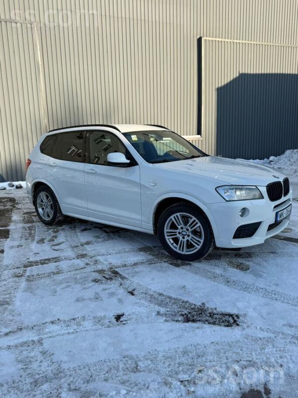 Balts BMW X3 2013 Jelgava, ar dzinēja tilpumu 2.00 L un nobraukumu 310 tūkst. km par 8999 €, foto 3 vietnē AUTOMOTO.COM.LV