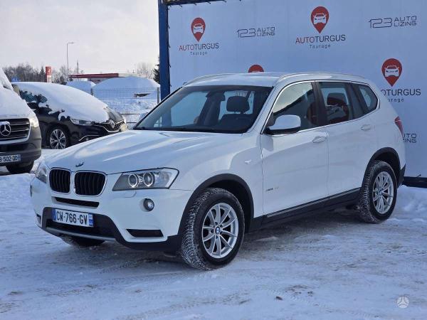 White BMW X3 2013 in Taurage, with an engine capacity of 2.00 L and mileage of 267 thousand km for 8900 €, photo 1 on AUTOMOTO.COM.LV