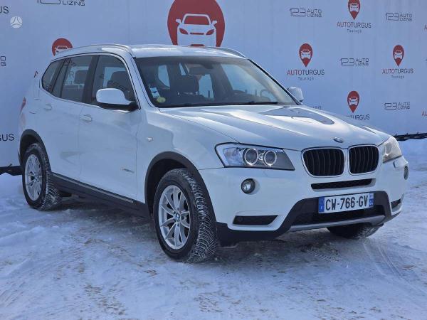 White BMW X3 2013 in Taurage, with an engine capacity of 2.00 L and mileage of 267 thousand km for 8900 €, photo 3 on AUTOMOTO.COM.LV