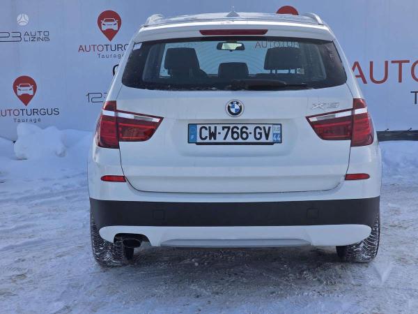 White BMW X3 2013 in Taurage, with an engine capacity of 2.00 L and mileage of 267 thousand km for 8900 €, photo 6 on AUTOMOTO.COM.LV