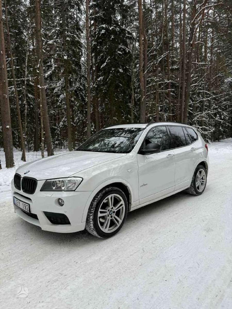 Balts BMW X3 2013 Viļņa, ar dzinēja tilpumu 3.00 L un nobraukumu 215 tūkst. km par 10000 €, foto 1 vietnē AUTOMOTO.COM.LV