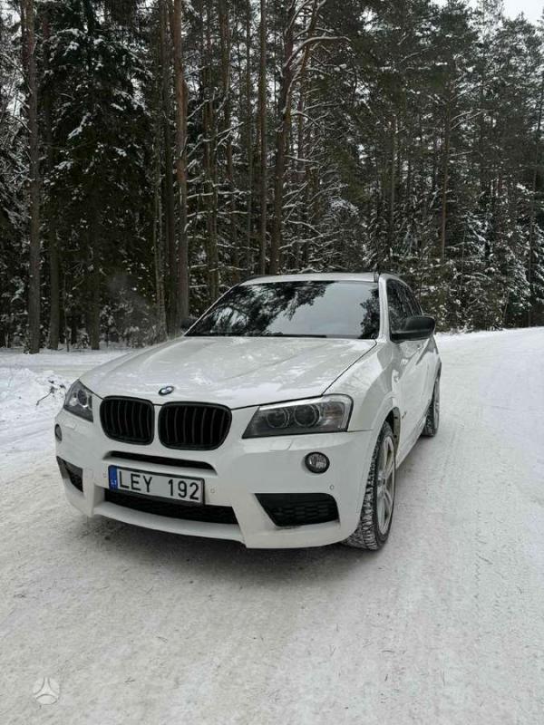 Balts BMW X3 2013 Viļņa, ar dzinēja tilpumu 3.00 L un nobraukumu 215 tūkst. km par 10000 €, foto 2 vietnē AUTOMOTO.COM.LV