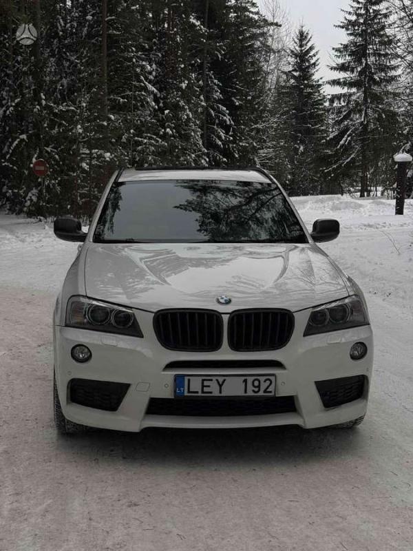 Balts BMW X3 2013 Viļņa, ar dzinēja tilpumu 3.00 L un nobraukumu 215 tūkst. km par 10000 €, foto 3 vietnē AUTOMOTO.COM.LV