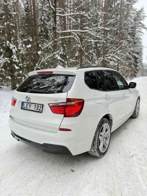 Balts BMW X3 2013 Viļņa, ar dzinēja tilpumu 3.00 L un nobraukumu 215 tūkst. km par 10000 €, foto 5 vietnē AUTOMOTO.COM.LV