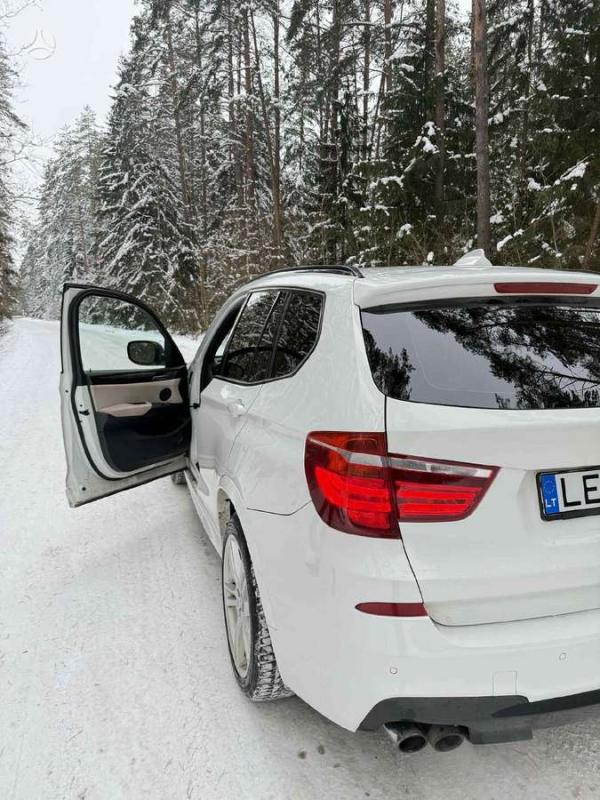 Balts BMW X3 2013 Viļņa, ar dzinēja tilpumu 3.00 L un nobraukumu 215 tūkst. km par 10000 €, foto 6 vietnē AUTOMOTO.COM.LV