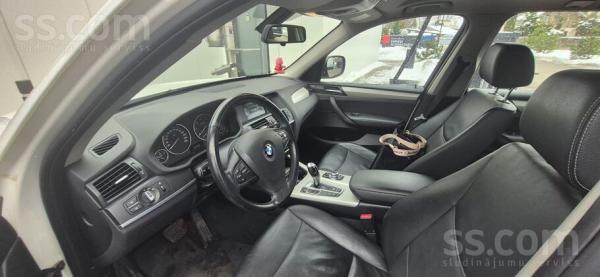 Balts BMW X3 2013 Rīga, ar dzinēja tilpumu 2.00 L un nobraukumu 384 tūkst. km par 11000 €, foto 1 vietnē AUTOMOTO.COM.LV