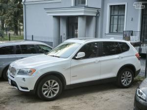 Balts BMW X3 2013 Kauņa, ar dzinēja tilpumu 2.00 L un nobraukumu 198 tūkst. km par 11000 €, foto  vietnē AUTOMOTO.COM.LV