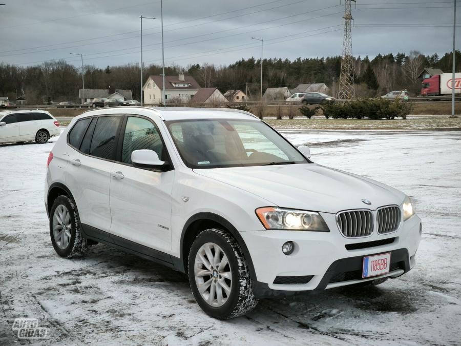 Balts BMW X3 2013 Kauņa, ar dzinēja tilpumu 2.00 L un nobraukumu 198 tūkst. km par 10100 €, foto 32 vietnē AUTOMOTO.COM.LV