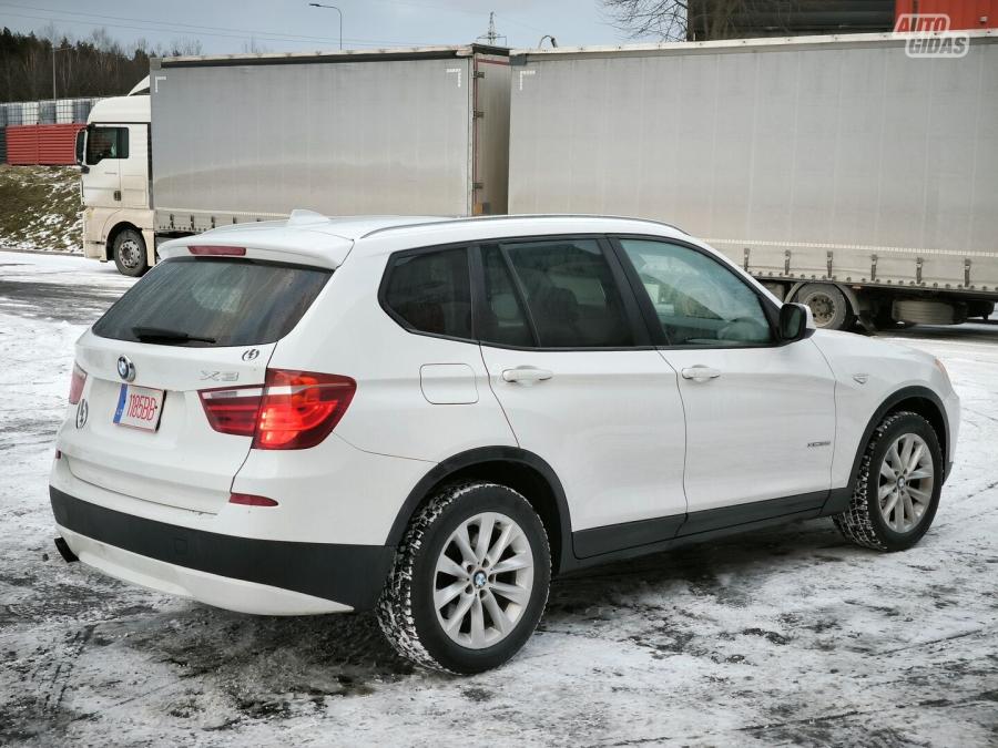 Balts BMW X3 2013 Kauņa, ar dzinēja tilpumu 2.00 L un nobraukumu 198 tūkst. km par 10100 €, foto 35 vietnē AUTOMOTO.COM.LV