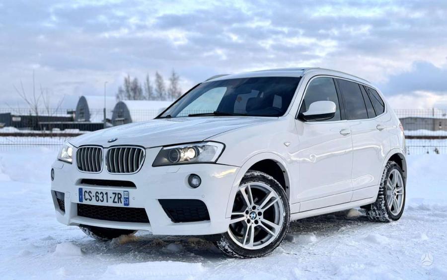 White BMW X3 2013 in Taurage, with an engine capacity of 2.00 L and mileage of 273 thousand km for 9900 €, photo 1 on AUTOMOTO.COM.LV