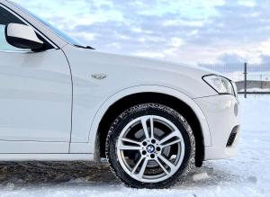 White BMW X3 2013 in Taurage, with an engine capacity of 2.00 L and mileage of 273 thousand km for 9900 €, photo 14 on AUTOMOTO.COM.LV