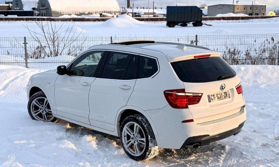 White BMW X3 2013 in Taurage, with an engine capacity of 2.00 L and mileage of 273 thousand km for 9900 €, photo 17 on AUTOMOTO.COM.LV