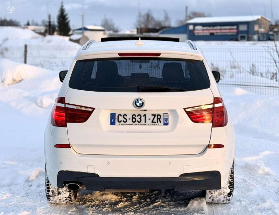 White BMW X3 2013 in Taurage, with an engine capacity of 2.00 L and mileage of 273 thousand km for 9900 €, photo 20 on AUTOMOTO.COM.LV