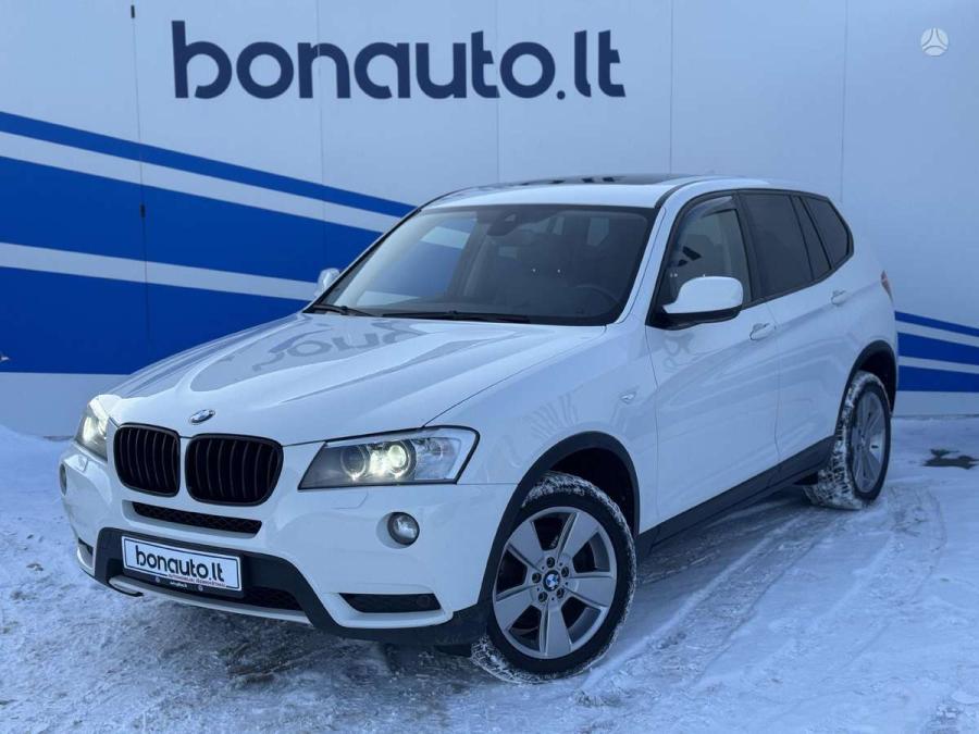Balts BMW X3 2013 Kauņa, ar dzinēja tilpumu 2.99 L un nobraukumu 319 tūkst. km par 9999 €, foto 1 vietnē AUTOMOTO.COM.LV