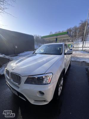 Balts BMW X3 2013 Kauņa, ar dzinēja tilpumu 3.00 L un nobraukumu 312 tūkst. km par 9600 €, foto  vietnē AUTOMOTO.COM.LV