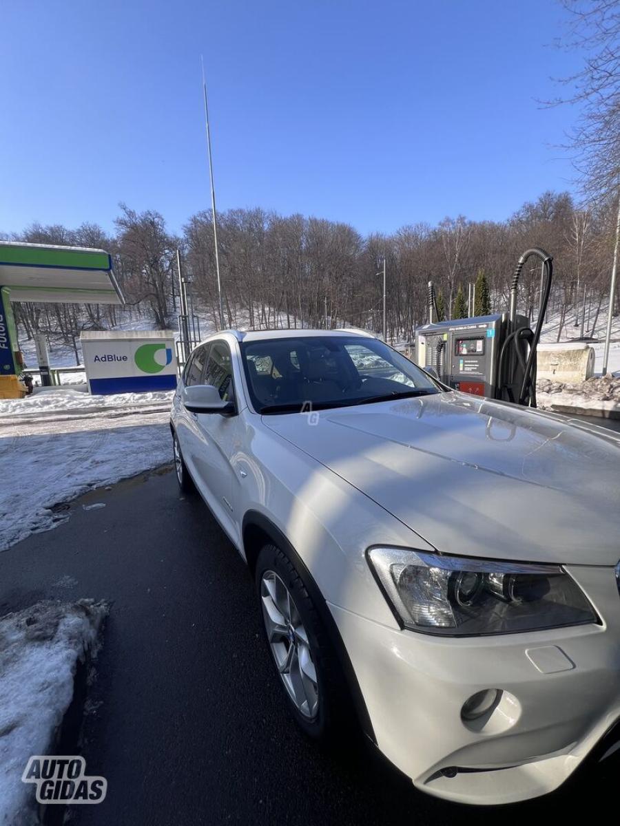 Balts BMW X3 2013 Kauņa, ar dzinēja tilpumu 3.00 L un nobraukumu 312 tūkst. km par 9600 €, foto 3 vietnē AUTOMOTO.COM.LV