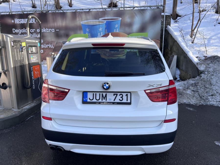 Balts BMW X3 2013 Kauņa, ar dzinēja tilpumu 3.00 L un nobraukumu 312 tūkst. km par 9600 €, foto 6 vietnē AUTOMOTO.COM.LV
