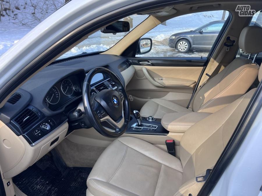 Balts BMW X3 2013 Kauņa, ar dzinēja tilpumu 3.00 L un nobraukumu 312 tūkst. km par 9600 €, foto 12 vietnē AUTOMOTO.COM.LV