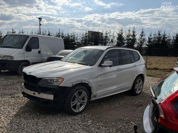 White BMW X3 2013 in Kaunas, with an engine capacity of 3.00 L and mileage of 252 thousand km for 6250 €, photo 1 on AUTOMOTO.COM.LV