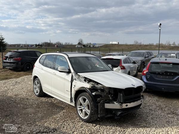 White BMW X3 2013 in Kaunas, with an engine capacity of 3.00 L and mileage of 252 thousand km for 6250 €, photo 2 on AUTOMOTO.COM.LV