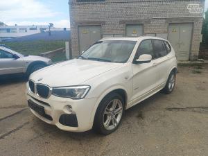 White BMW X3 2013 in Vilnius, with an engine capacity of 3.00 L and mileage of 320 thousand km for 4600 €, photo  on AUTOMOTO.COM.LV
