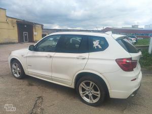 White BMW X3 2013 in Vilnius, with an engine capacity of 3.00 L and mileage of 320 thousand km for 4600 €, photo 4 on AUTOMOTO.COM.LV