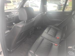 White BMW X3 2013 in Vilnius, with an engine capacity of 3.00 L and mileage of 320 thousand km for 4600 €, photo 7 on AUTOMOTO.COM.LV