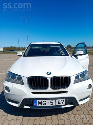 Balts BMW X3 2013 Rīga, ar dzinēja tilpumu 2.00 L un nobraukumu 384 tūkst. km par 8800 €, foto 6 vietnē AUTOMOTO.COM.LV