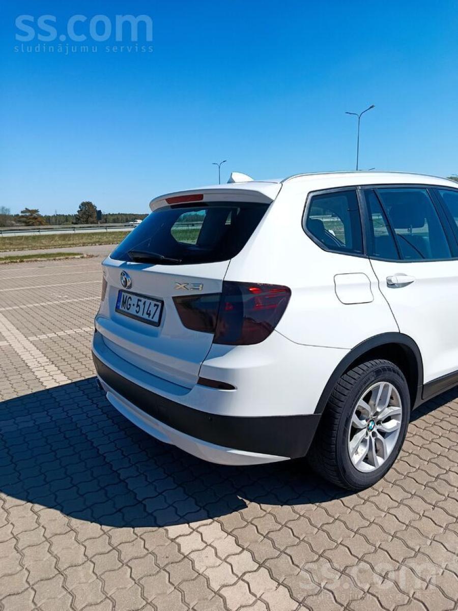 Balts BMW X3 2013 Rīga, ar dzinēja tilpumu 2.00 L un nobraukumu 384 tūkst. km par 8800 €, foto 9 vietnē AUTOMOTO.COM.LV
