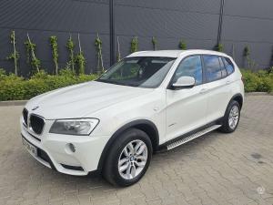 Balts BMW X3 2013 Viļņa, ar dzinēja tilpumu 2.00 L un nobraukumu 258 tūkst. km par 9200 €, foto  vietnē AUTOMOTO.COM.LV