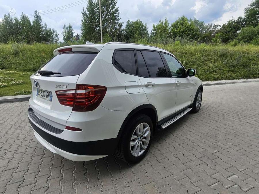 Balts BMW X3 2013 Viļņa, ar dzinēja tilpumu 2.00 L un nobraukumu 258 tūkst. km par 9200 €, foto 7 vietnē AUTOMOTO.COM.LV