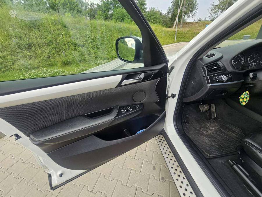 Balts BMW X3 2013 Viļņa, ar dzinēja tilpumu 2.00 L un nobraukumu 258 tūkst. km par 9200 €, foto 12 vietnē AUTOMOTO.COM.LV