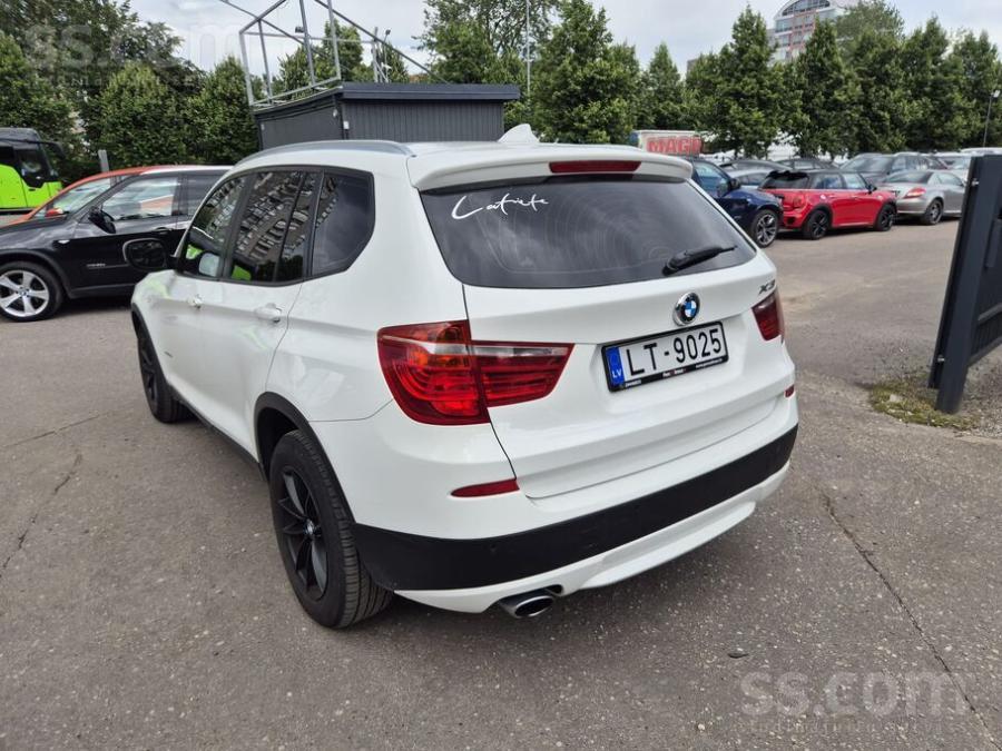 Balts BMW X3 2013 Rīga, ar dzinēja tilpumu 2.00 L un nobraukumu 309 tūkst. km par 8490 €, foto 9 vietnē AUTOMOTO.COM.LV