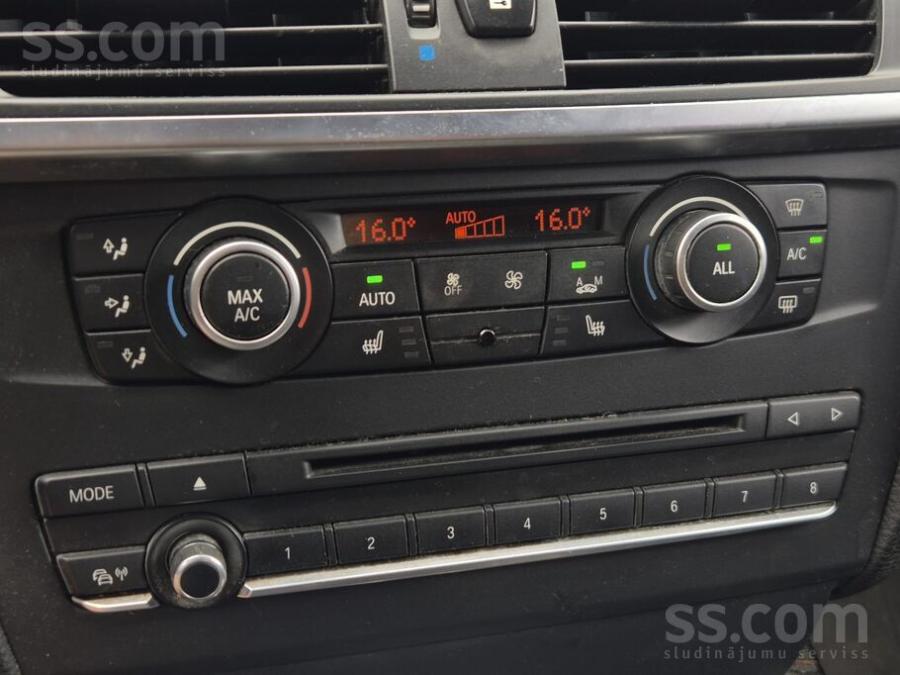 Balts BMW X3 2013 Rīga, ar dzinēja tilpumu 2.00 L un nobraukumu 309 tūkst. km par 8490 €, foto 17 vietnē AUTOMOTO.COM.LV