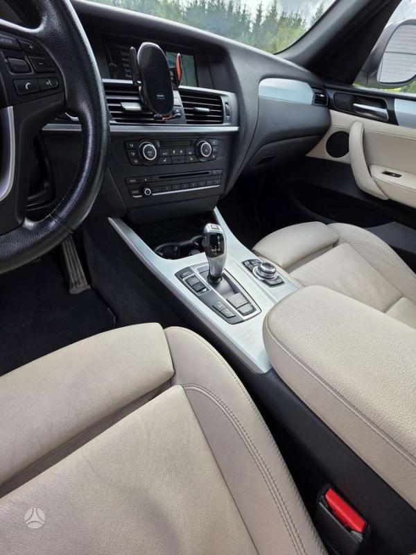 White BMW X3 2013 in Plunge, with an engine capacity of 2.00 L and mileage of 211 thousand km for 7500 €, photo 7 on AUTOMOTO.COM.LV