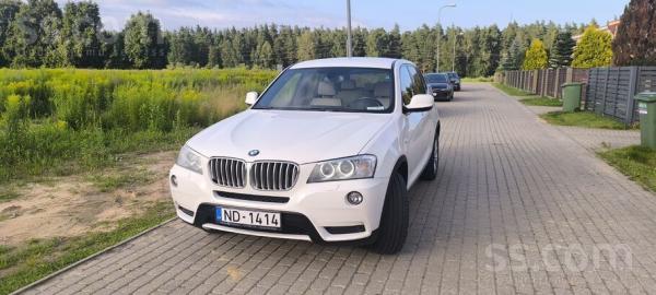 Balts BMW X3 2013 Rīga, ar dzinēja tilpumu 3.00 L un nobraukumu 201 tūkst. km par 14400 €, foto 1 vietnē AUTOMOTO.COM.LV