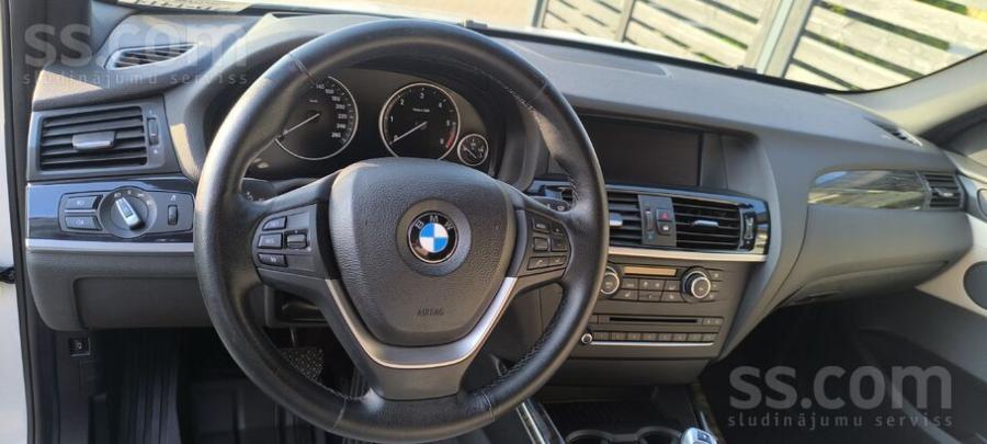 Balts BMW X3 2013 Rīga, ar dzinēja tilpumu 3.00 L un nobraukumu 201 tūkst. km par 14400 €, foto 18 vietnē AUTOMOTO.COM.LV