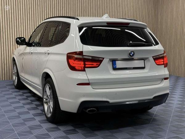 White BMW X3 2013 in Marijampole, with an engine capacity of 2.00 L and mileage of 316 thousand km for 12350 €, photo 6 on AUTOMOTO.COM.LV