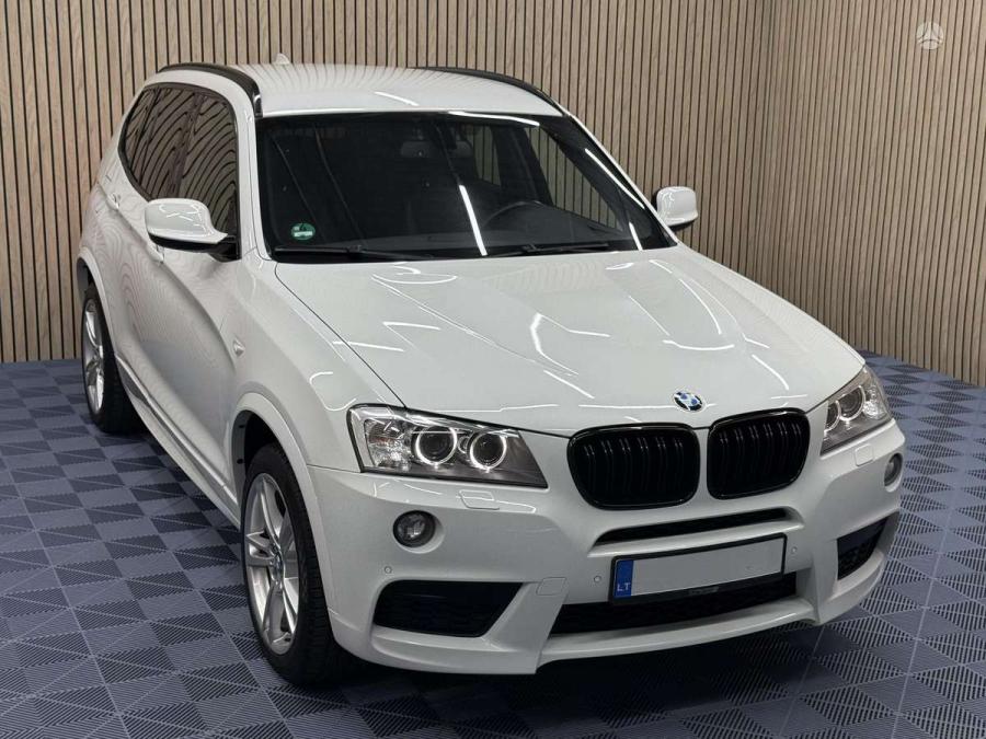 Balts BMW X3 2013 Marijampole, ar dzinēja tilpumu 2.00 L un nobraukumu 316 tūkst. km par 12350 €, foto 10 vietnē AUTOMOTO.COM.LV