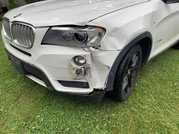 White BMW X3 2013 in Kaisiadorys, with an engine capacity of 2.98 L and mileage of 276 thousand km for 4600 €, photo 2 on AUTOMOTO.COM.LV