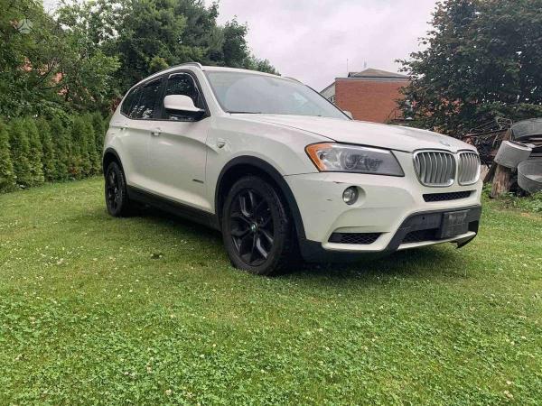 White BMW X3 2013 in Kaisiadorys, with an engine capacity of 2.98 L and mileage of 276 thousand km for 4600 €, photo 3 on AUTOMOTO.COM.LV