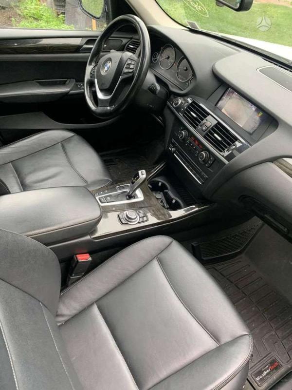White BMW X3 2013 in Kaisiadorys, with an engine capacity of 2.98 L and mileage of 276 thousand km for 4600 €, photo 10 on AUTOMOTO.COM.LV