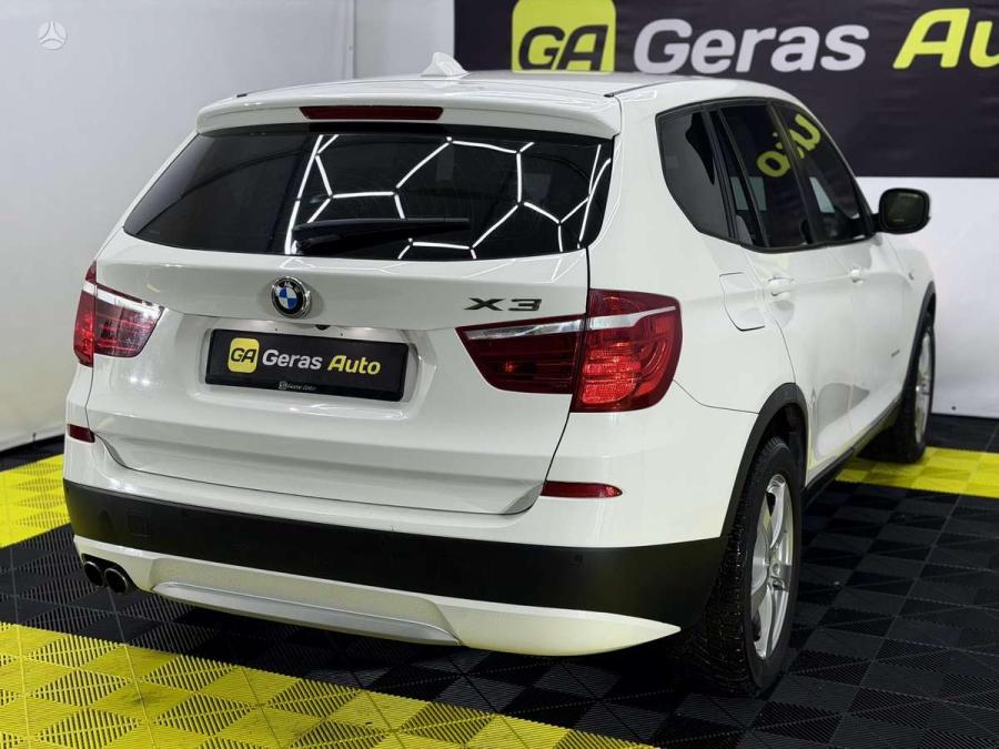 Balts BMW X3 2013 Viļņa, ar dzinēja tilpumu 2.00 L un nobraukumu 174 tūkst. km par 8400 €, foto 5 vietnē AUTOMOTO.COM.LV