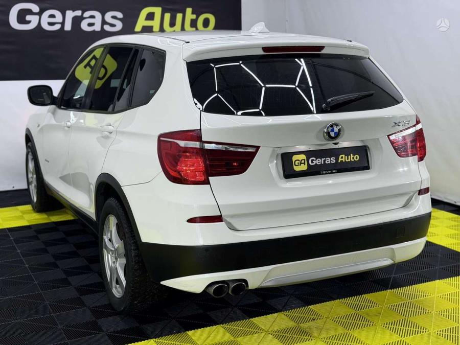 Balts BMW X3 2013 Viļņa, ar dzinēja tilpumu 2.00 L un nobraukumu 174 tūkst. km par 8400 €, foto 7 vietnē AUTOMOTO.COM.LV