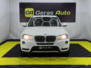 White BMW X3 2013 in Vilnius, with an engine capacity of 2.00 L and mileage of 174 thousand km for 8400 €, photo 8 on AUTOMOTO.COM.LV