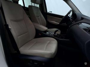 White BMW X3 2013 in Vilnius, with an engine capacity of 2.00 L and mileage of 174 thousand km for 8400 €, photo 16 on AUTOMOTO.COM.LV